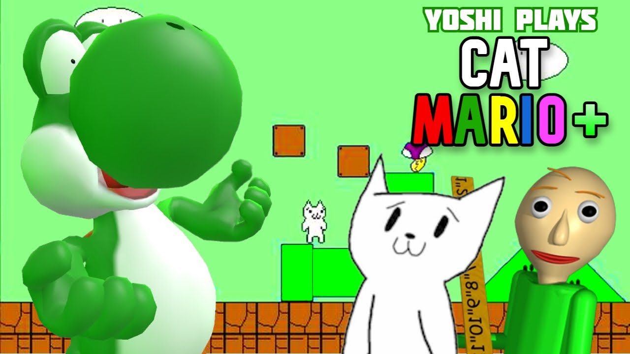 Yoshi plays - CAT MARIO PLUS !!!