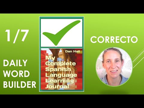 Learn the Spanish word CORRECTO, part 1 of 7