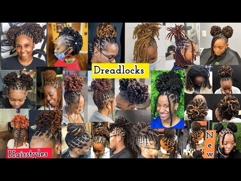 Dreadlocks hairstyles for 2025| Short & long locs styles |New dreadlocks hairstyles for women & girl