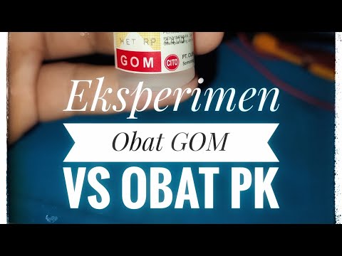 Experimen Obat sariawan merk Gom Vs Obat PK ❓🔥