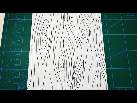 How to Draw Wood Texture | EASY & FAST