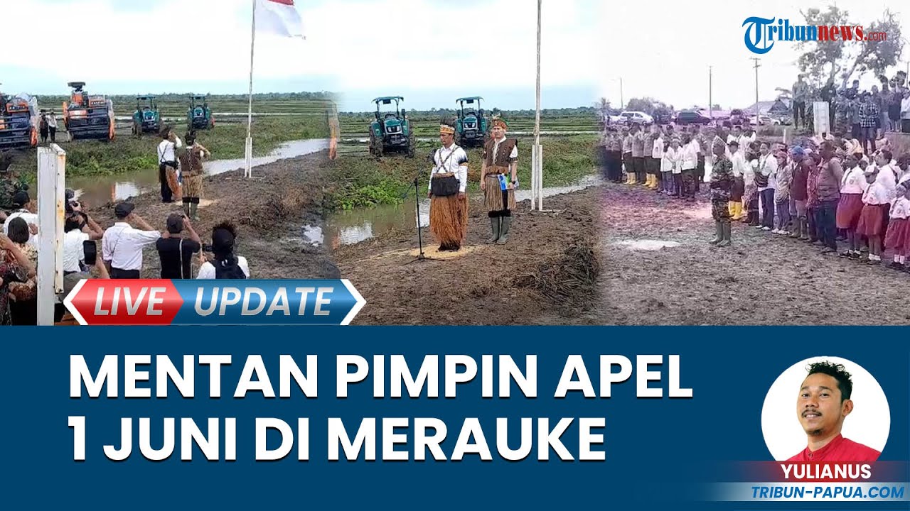 Menteri Pertanian Pimpin Upacara Hari Lahir Pancasila di Merauke, Pakai ...