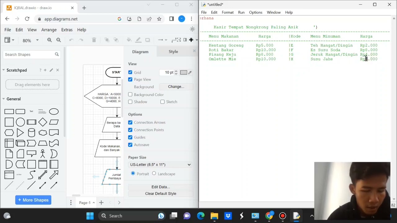 PROJECT Program Kasir Sederhana|Python|