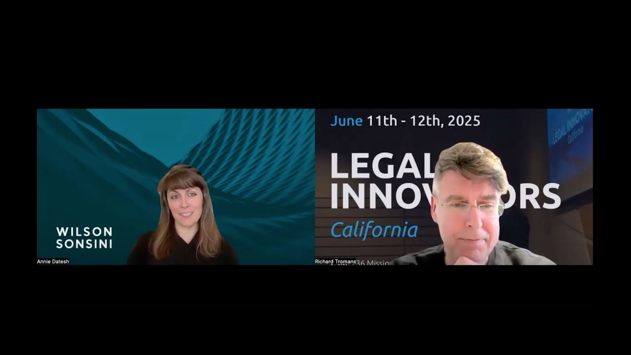 Legal AI Transformation - Annie Datesh, Wilson Sonsini - Legal Innovators California, June 2025