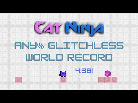 [WORLD RECORD] Cat Ninja- Any% Glitchless in 4:38.817