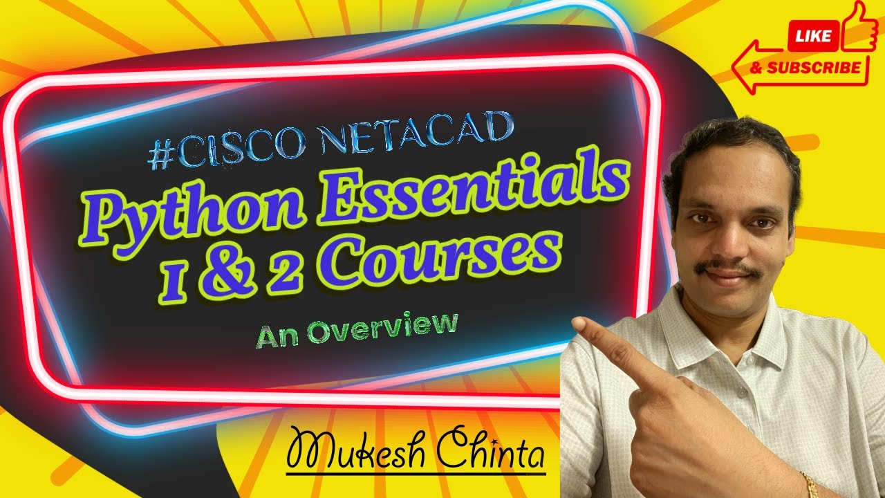 Cisco NetAcad - Python Essentials 1 and Python Essentials 2 (PE1 & PE2) courses - Outline & Overview
