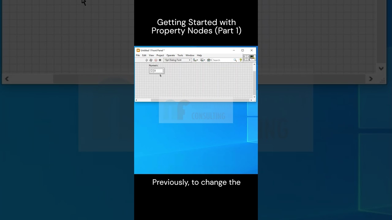 [Ep.023] Getting Started with Property Nodes (Part 1) #labview