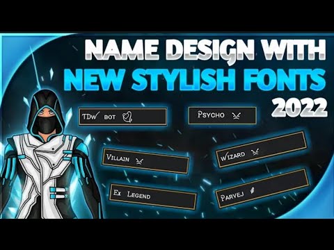 Free Fire Stylish Name Design Tutorial || New Font Style 2022 || Name Change With Stylish Fonts
