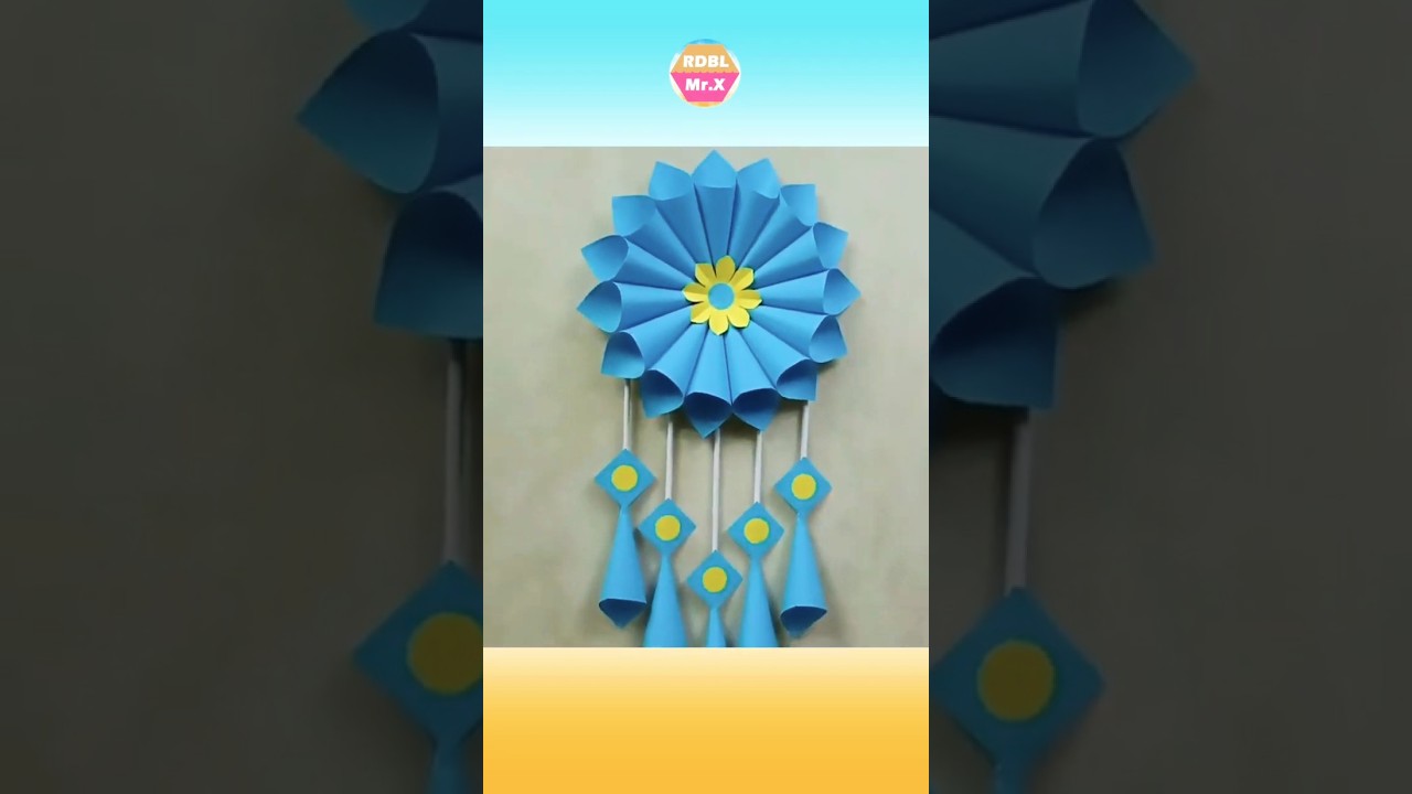 Membuat Hiasan Dinding Cantik dari Kertas Origami