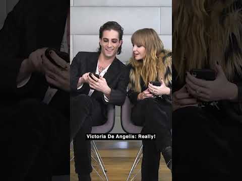 Damiano David from @maneskinofficial on the first text he received this morning