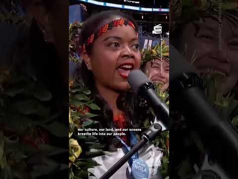 Northern Mariana Islands Reminds Us to Protect the Earth at the DNC