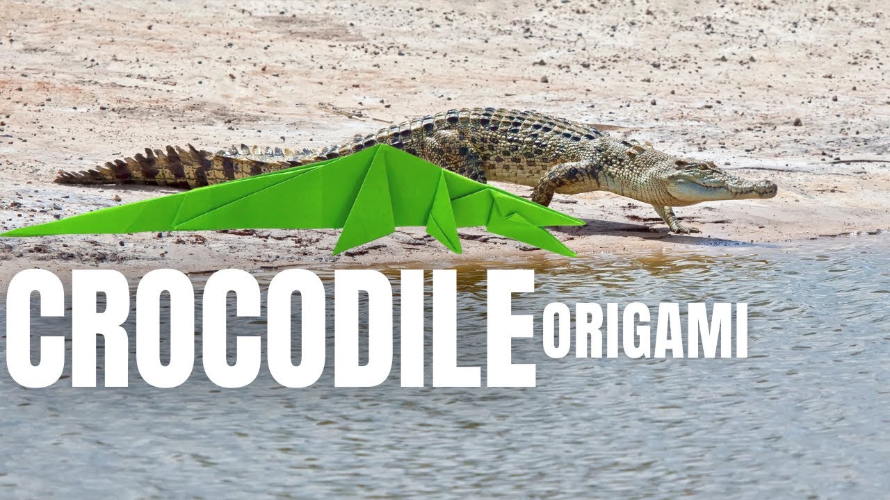 Origami Crocodile: A Fun and Easy Paper Craft for the Whole Family And Impress Your Friends