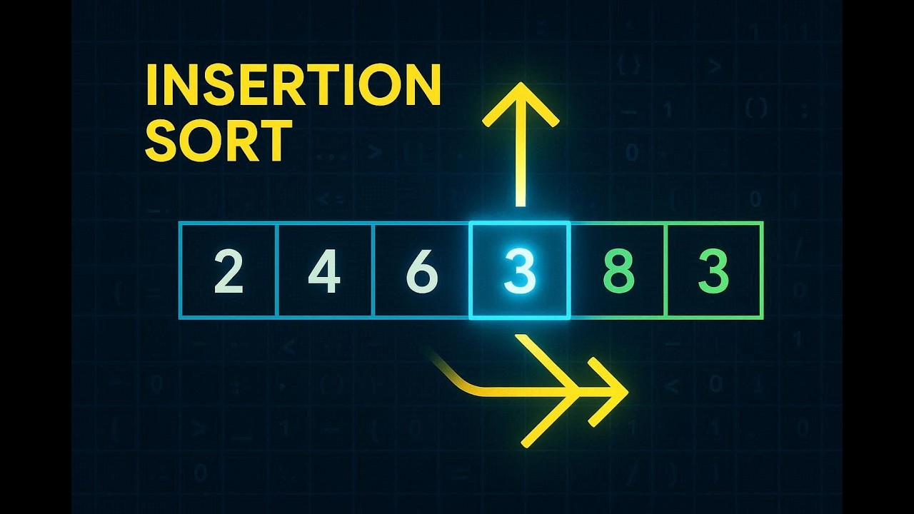 Insertion Sort in 10 min...