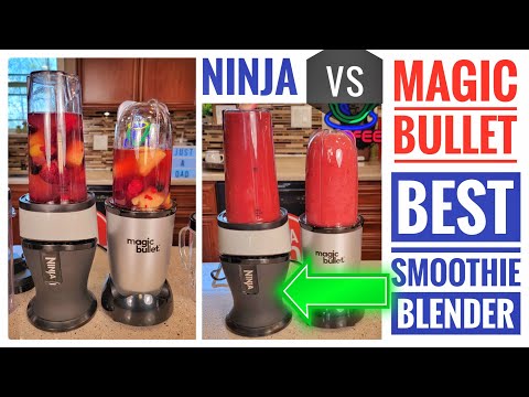 Ninja vs Magic Bullet Blender Comparison Best One For Smoothies??