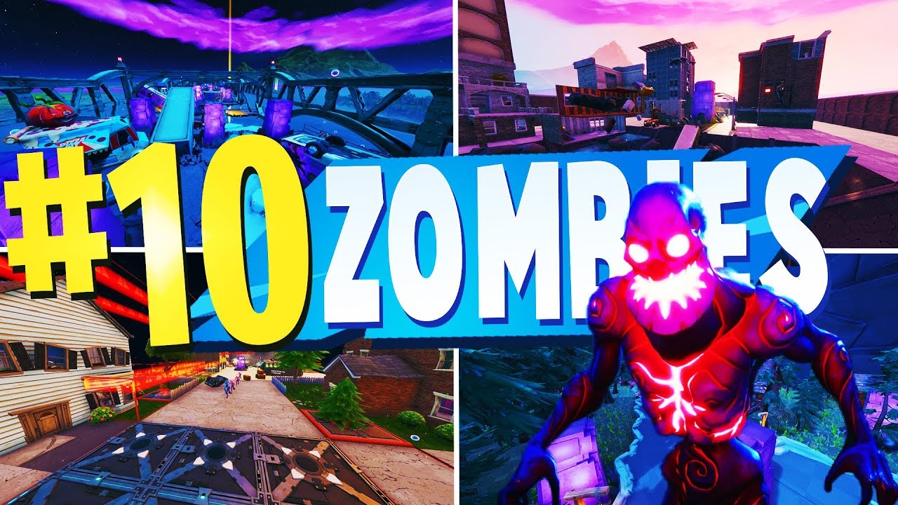 TOP 10 BEST ZOMBIE Creative Maps In Fortnite | Fortnite Zombie Map CODES