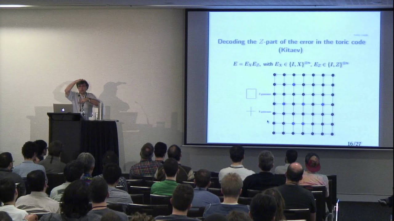 Jean-Pierre Tillich: Decoding Quantum LDPC Codes