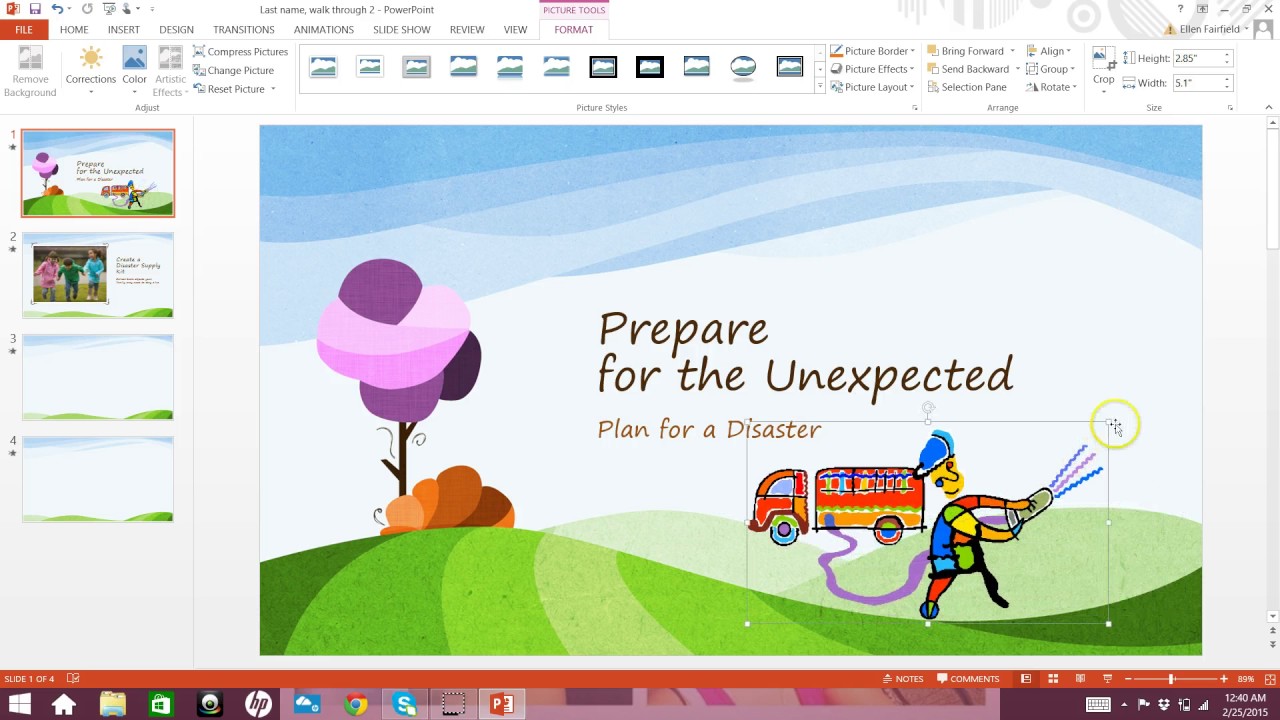 PowerPoint Chapter 2 Demonstration