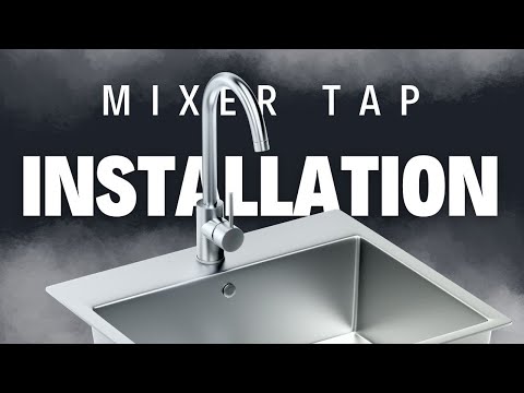 Mixer tap installation