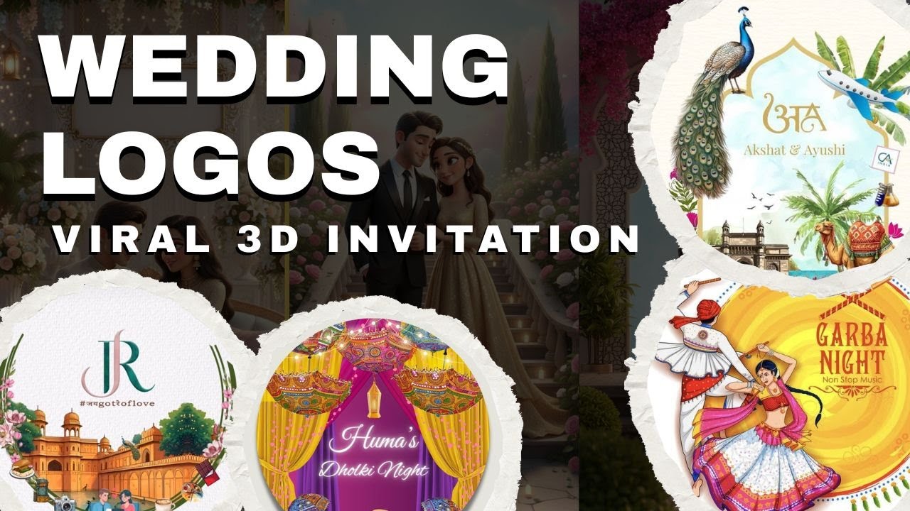 AI Created a Professional Wedding Logo in 2 Minutes