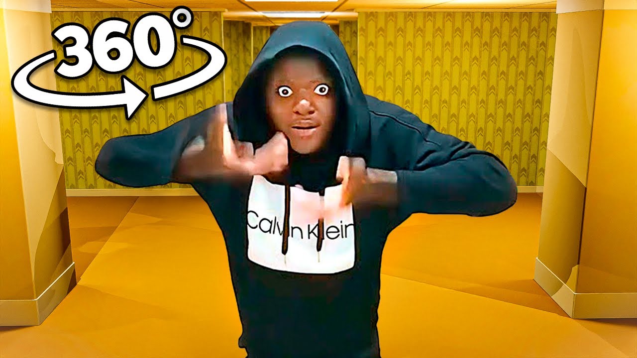 61 Meme 360° in Backrooms! - VR 4K