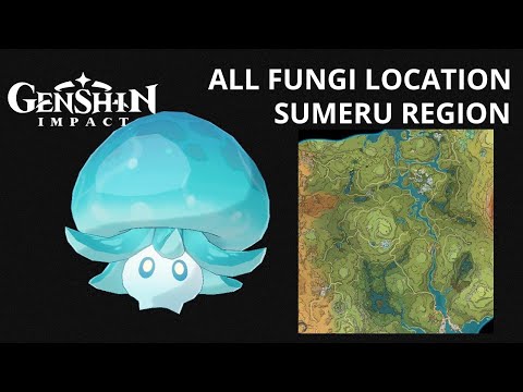 [GUIDE] All Fungi (Fungal Spores) Farming Route Location Sumeru Region | Genshin Impact