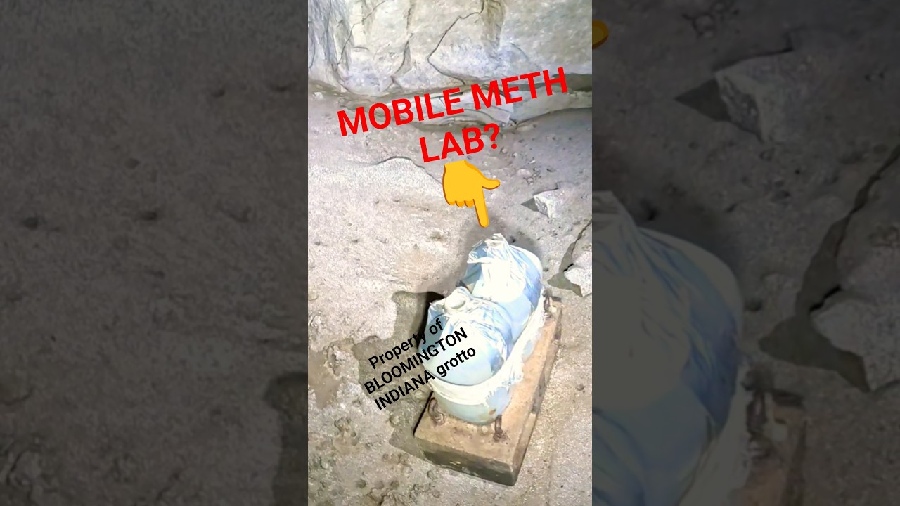 We seem to have came across the local tweeker grotto 