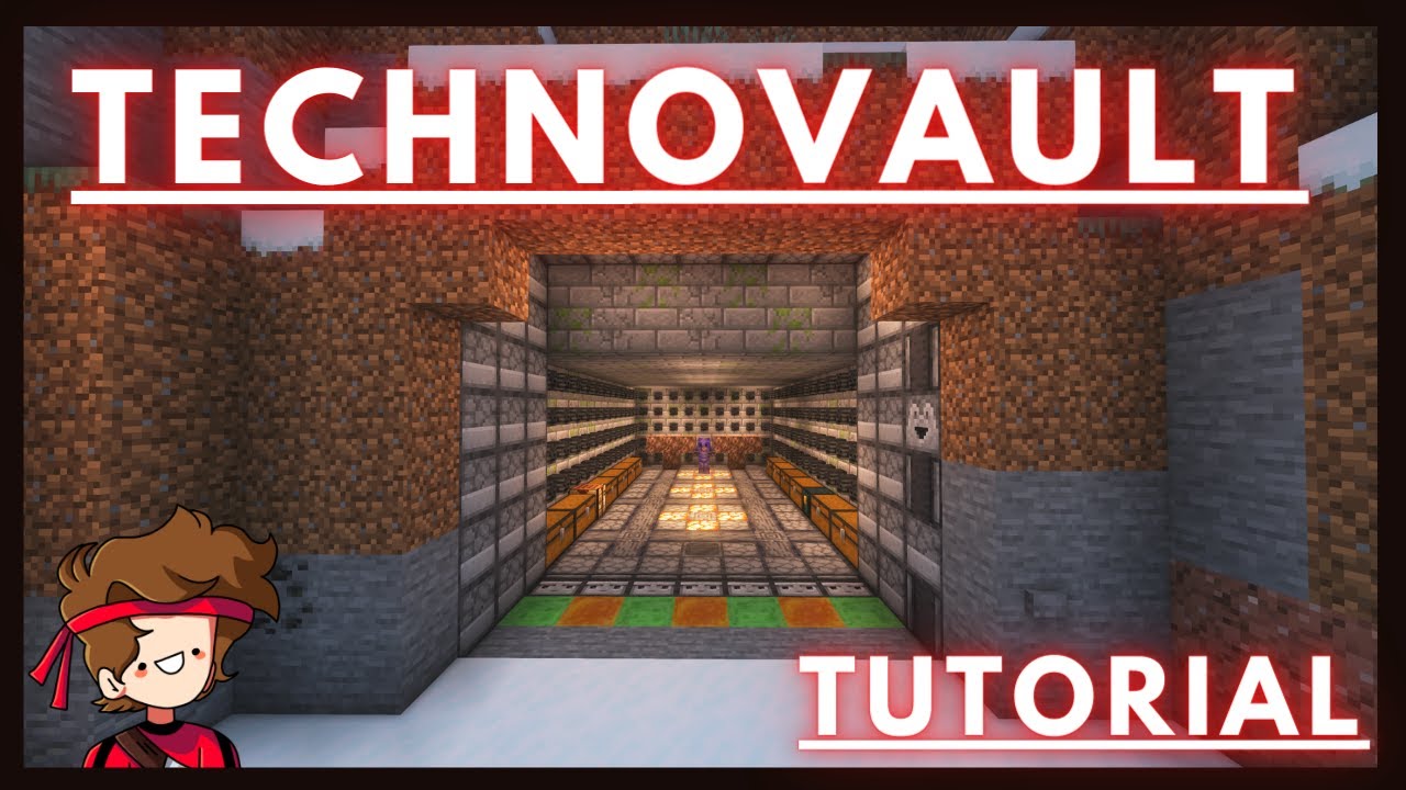How to Build Technoblade's Vault (Dream SMP Tutorial)