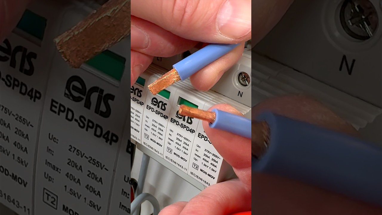 3 Phase Surge Protection Device Install ✅