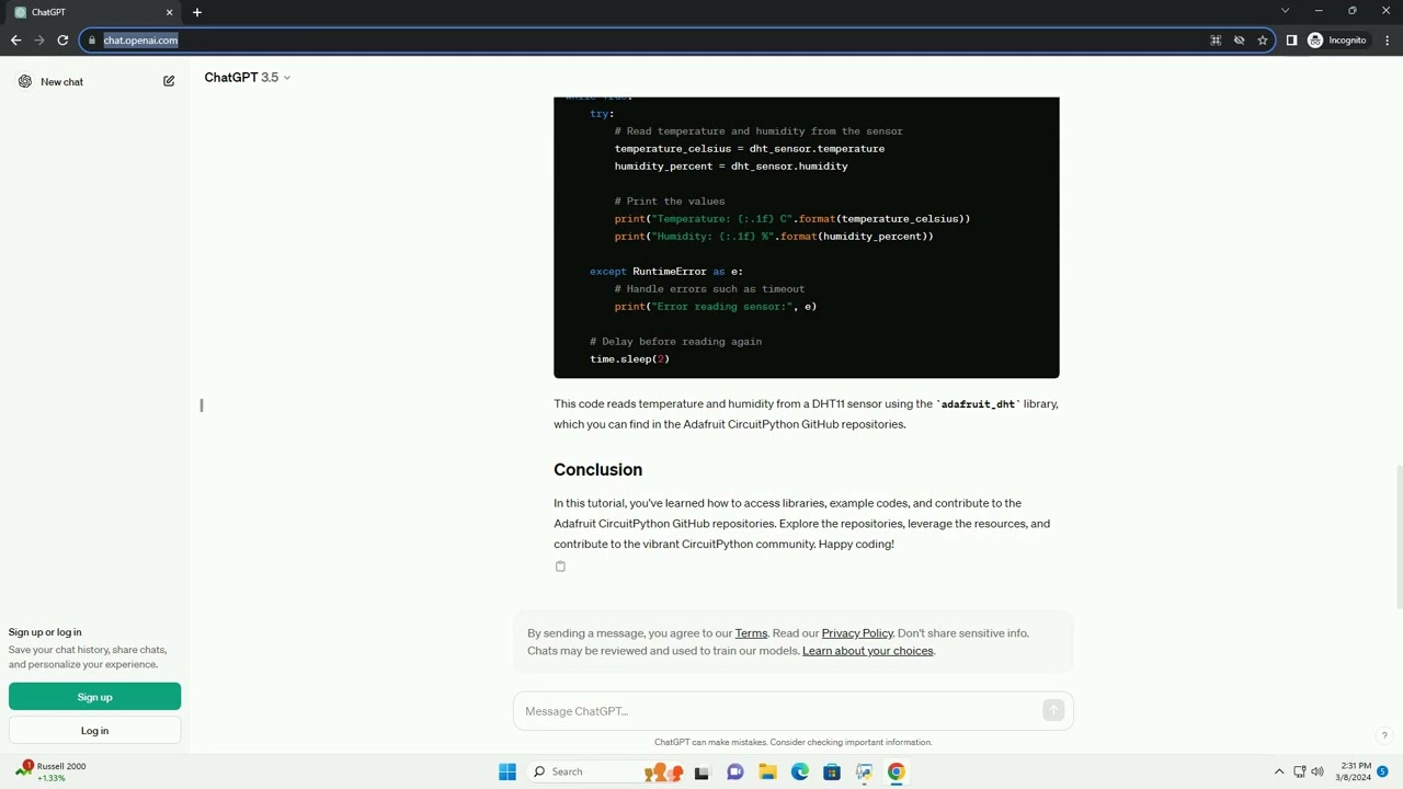 adafruit circuitpython github