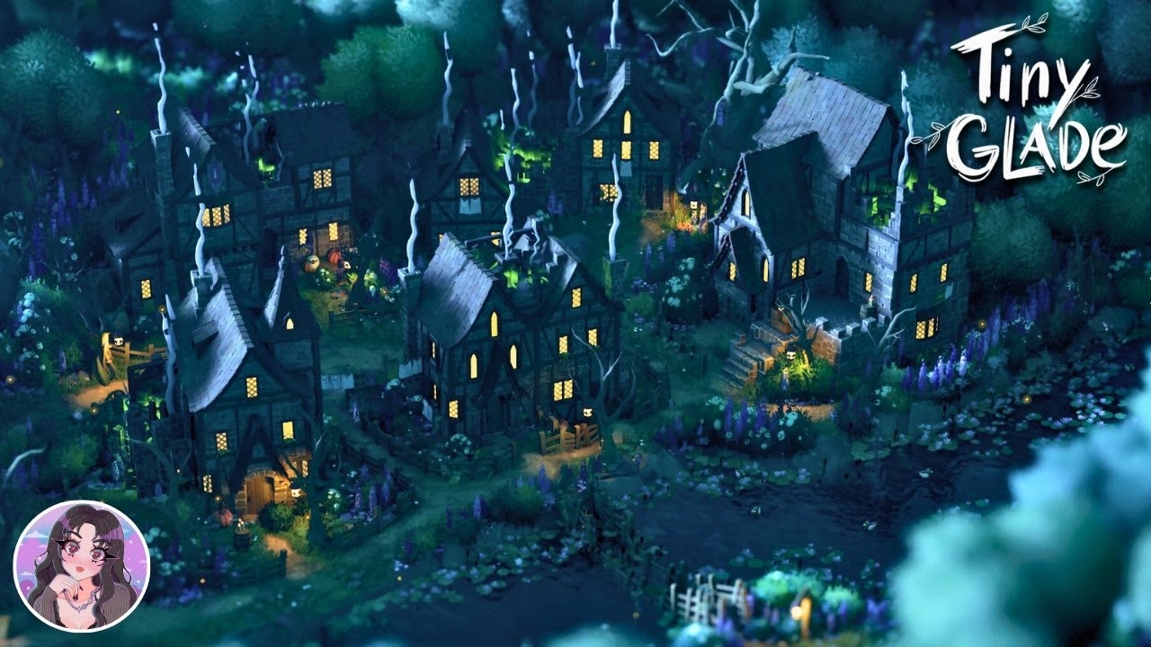 Haunted Village | Tiny Glade | Speed Build