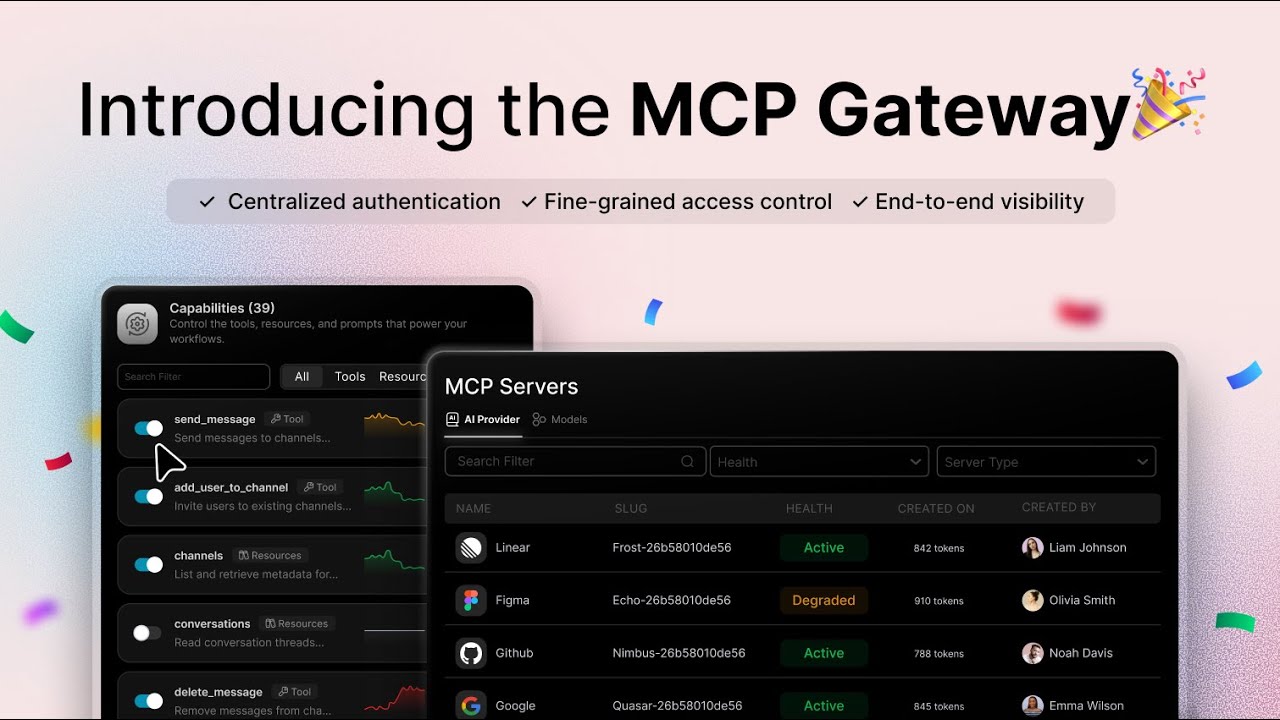 Introducing the MCP Gateway!
