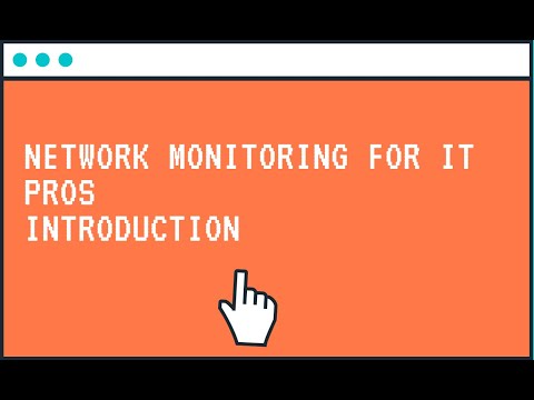 Network monitoring for IT Pros | Introduction