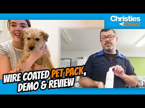 Pet Owner - PET PACK for WIRE COATED DOG - Demonstration & Review!
