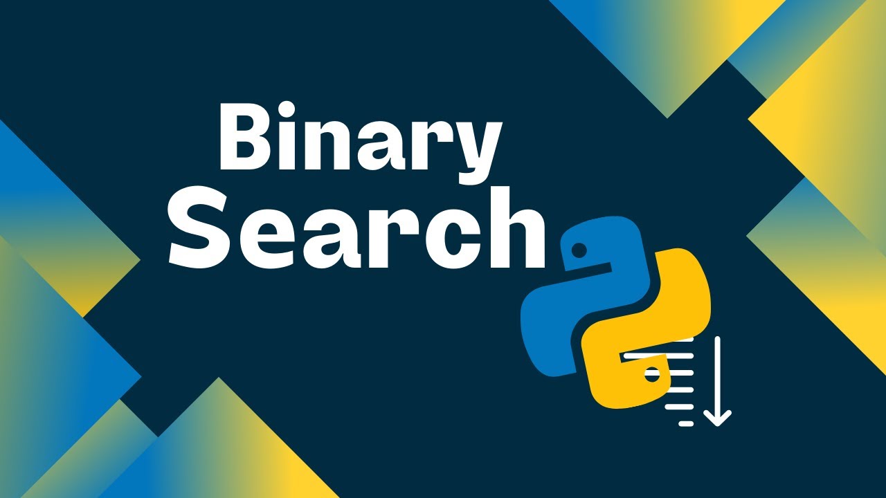 Binary Search algorithm explained in Python