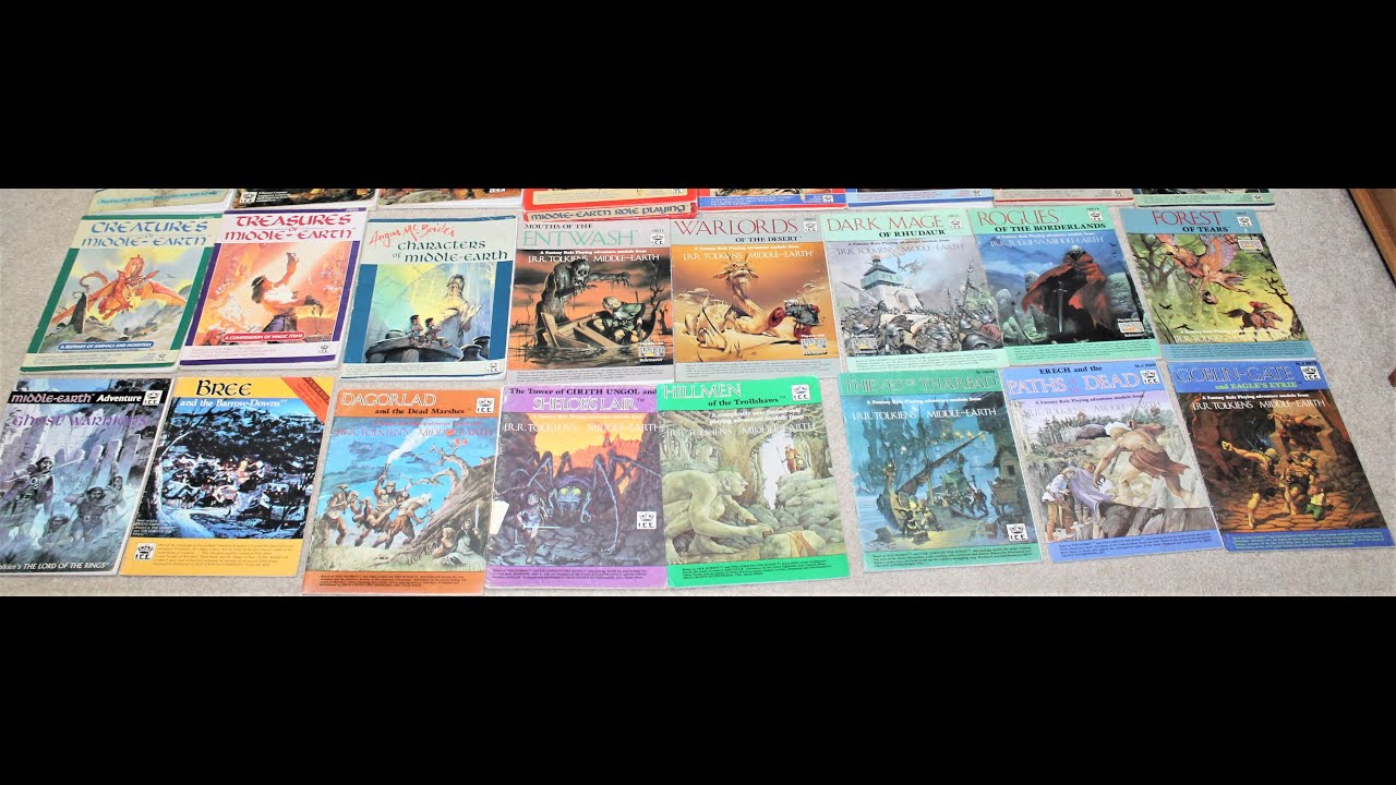Ranking the MERP Adventure modules