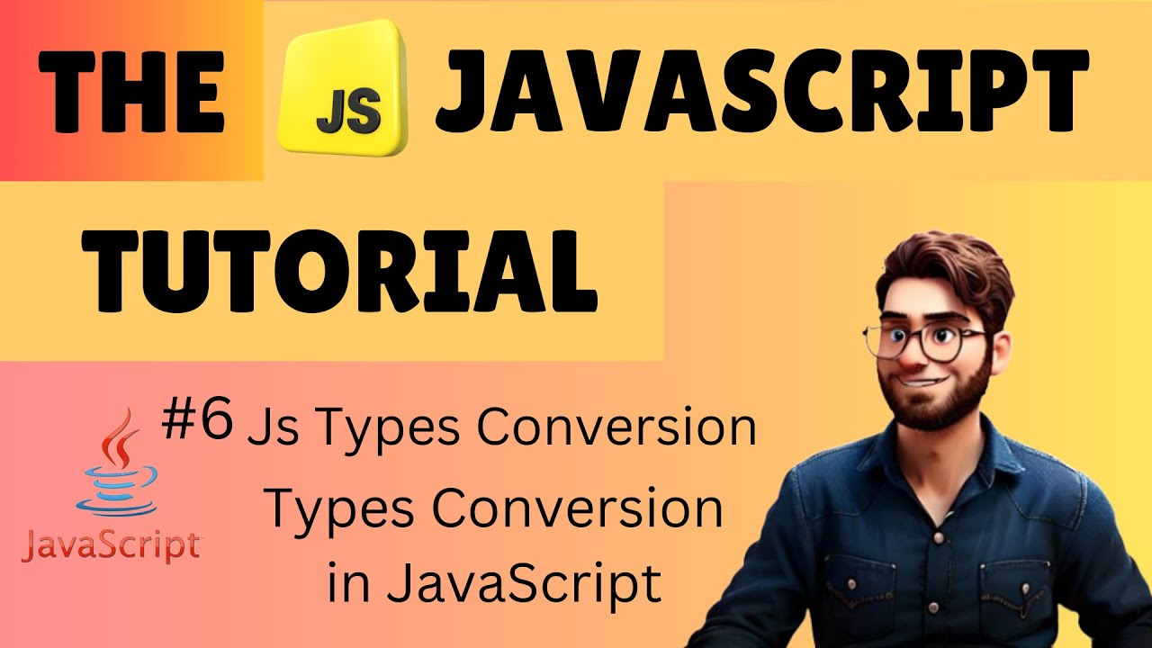 Type Conversion in #javascript | Data Conversion | #javascripttutorial | The JavaScript Tutorial #6