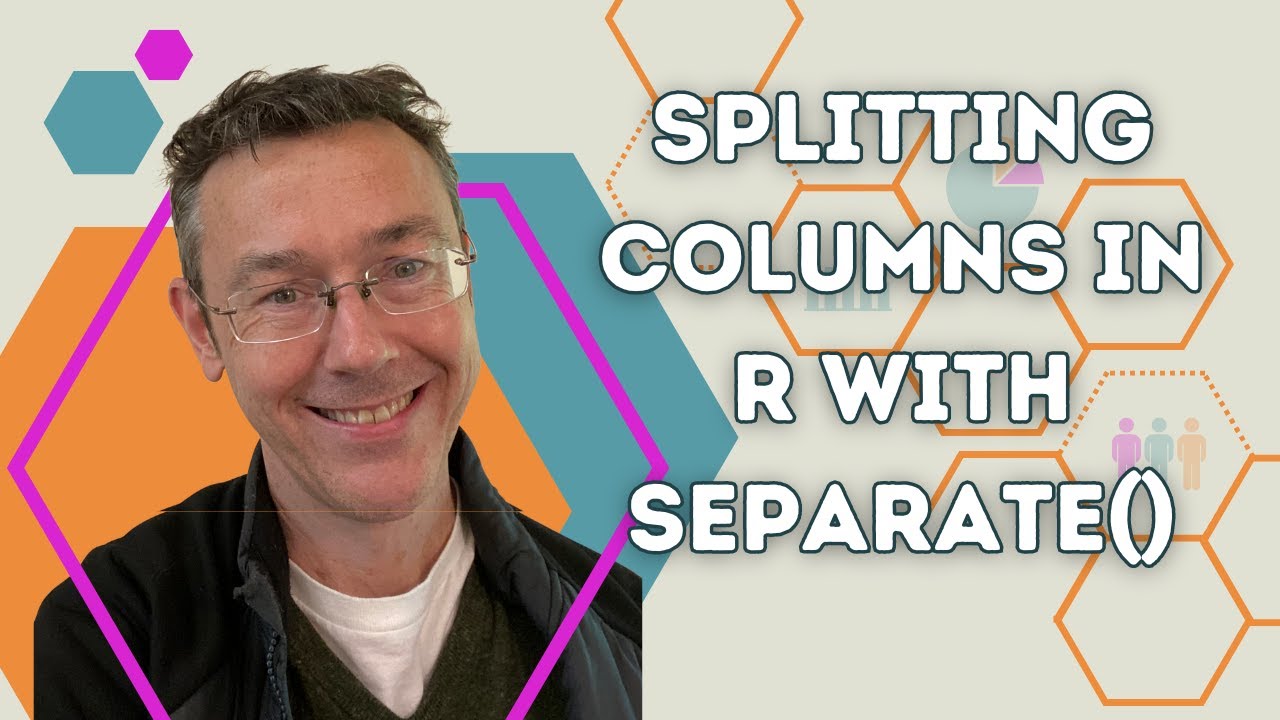 Splitting columns in R with the separate() command