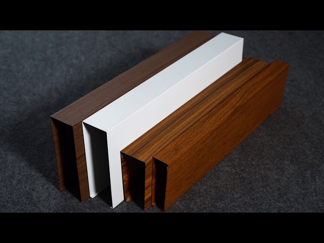 Duct Cladding - 25-50-25 U Shape Baffle False Ceiling & Duct Cladding ...