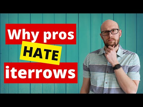 Why pros hate iterrows! | What's wrong with df.iterrows?
