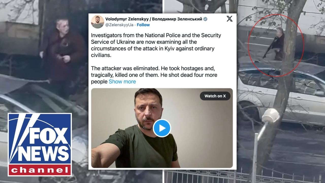 JUST IN: Gunman opens fire in Kyiv, killing 6 and injuring more