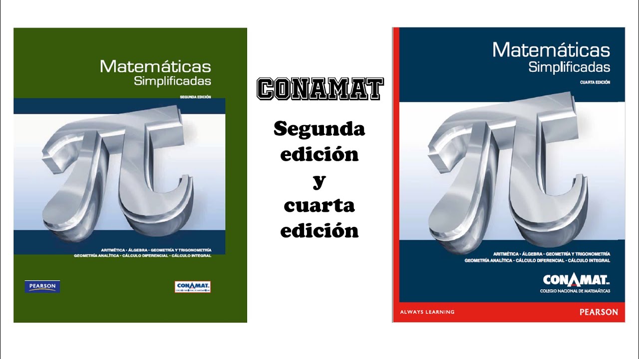 LIBROS DE CONAMAT 2 Y 4 EDICION EN PDF