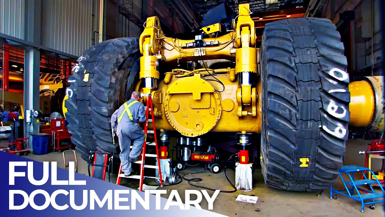 Inside Caterpillar's Mega Factories: The Making of the 797B Dump Truck ...