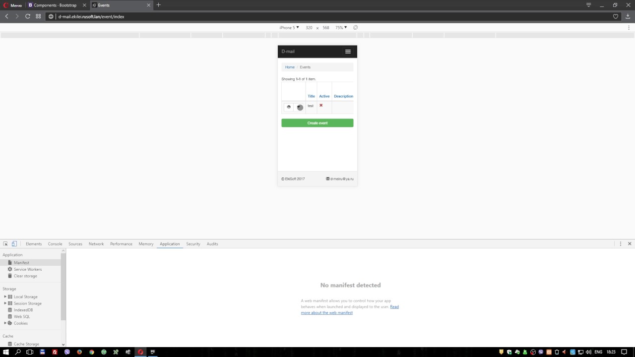 bootstrap scroll-table