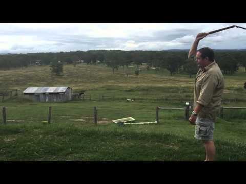 Watch the owner of thunderbolt stock whips in slow motion