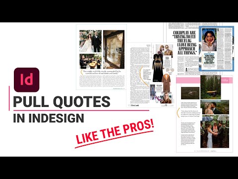 Learn InDesign Pull Quotes: Design Tips & Text Wrap Secrets