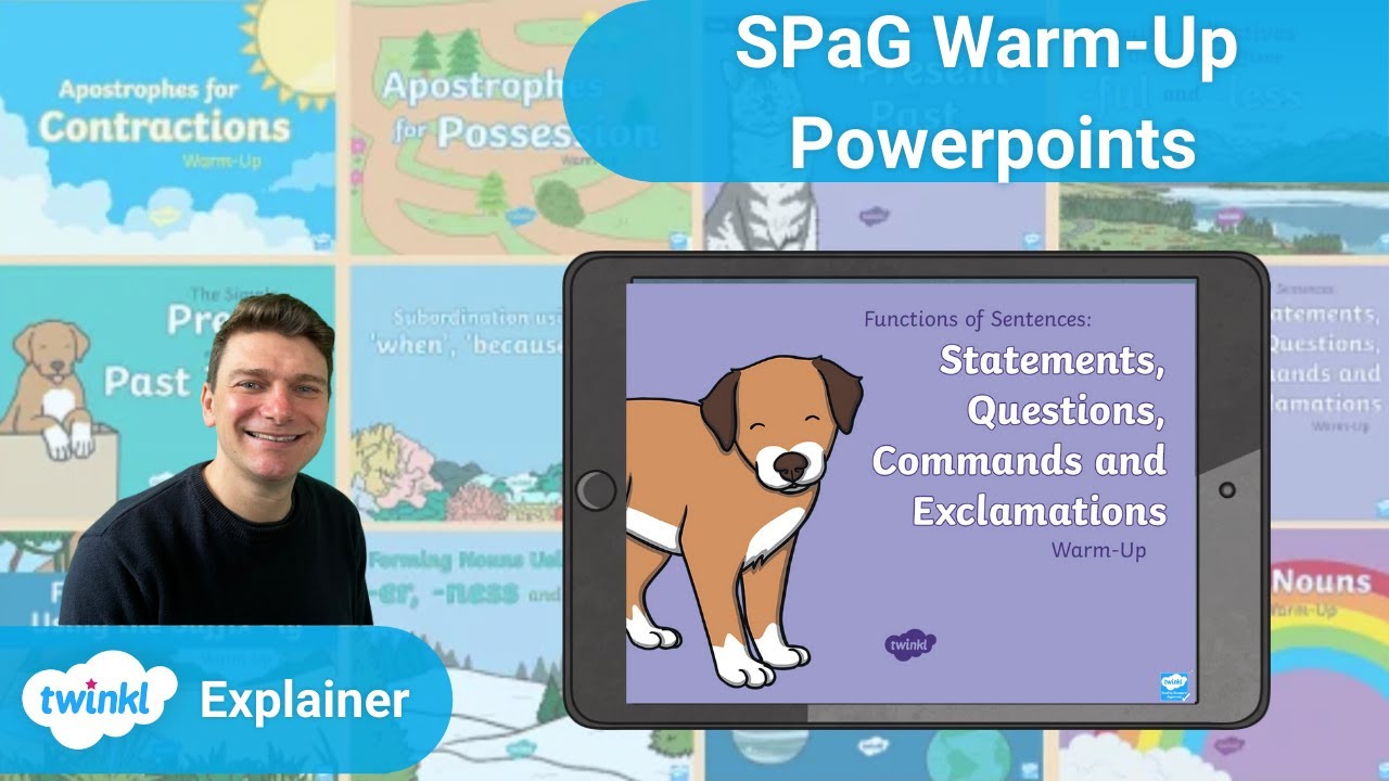 Twinkl SPaG | Warm-Up PowerPoint Resource Pack