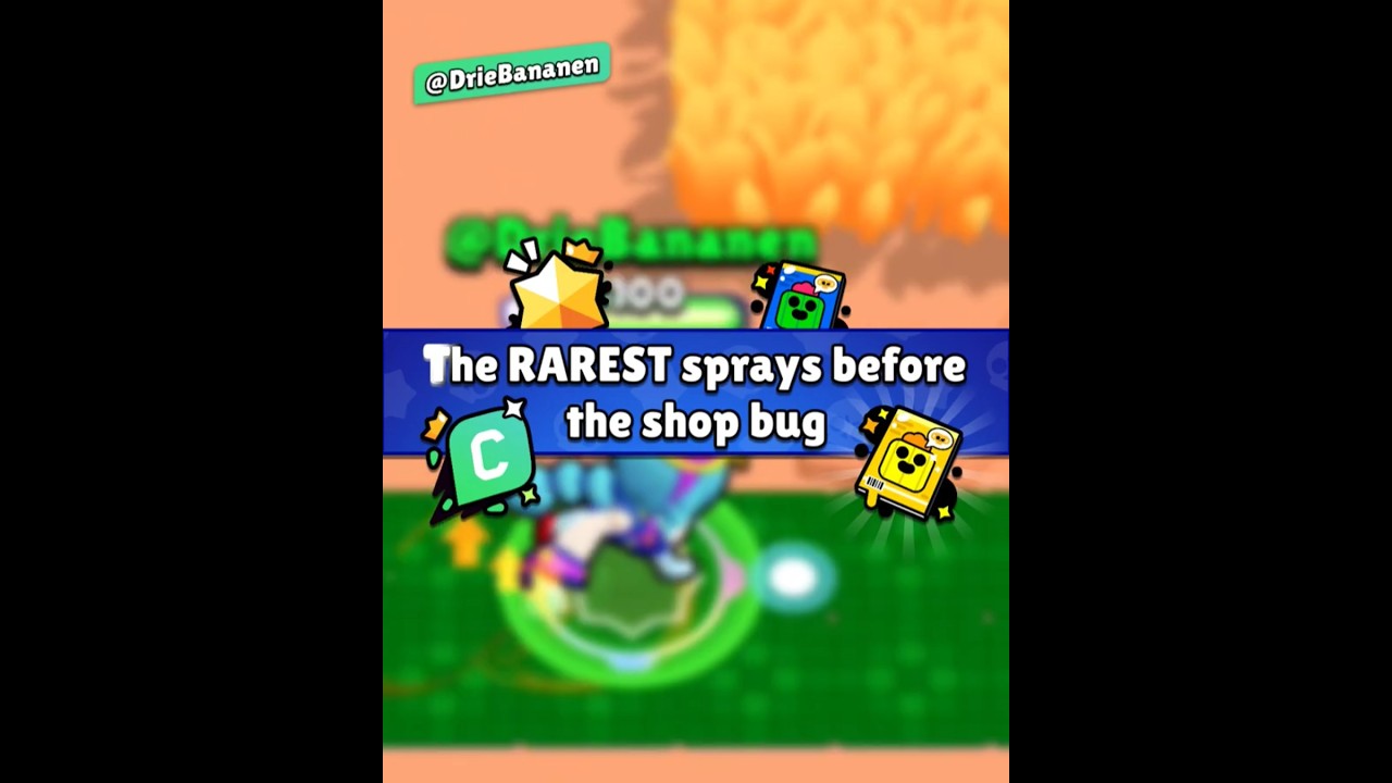 These Sprays LOST it's rarity😔🤯  || #brawlstars #supercellcreator
