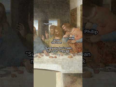 The Last Supper by Leonardo da Vinci #art #arthistory