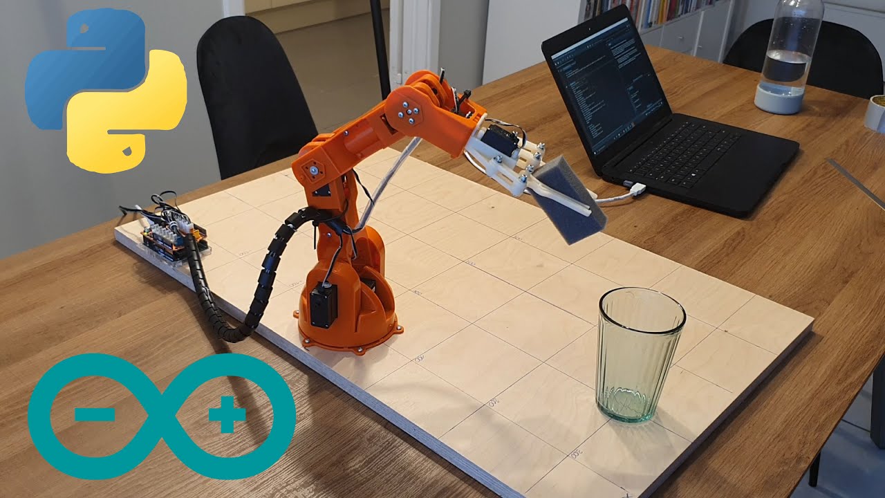 Python controlled robot arm: part 1