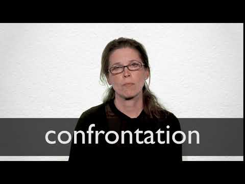 CONFRONTATION definition and meaning | Collins English Dictionary